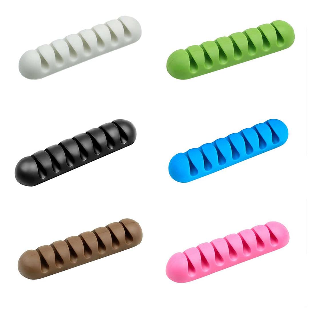 silicone Cable organizer (rubber cord holder) 🪢 Convenient 🪢 - Custom Silicone Manufacturer