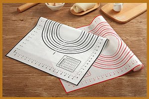 silicone dough mat (rubber pastry board) 🌊 Makes baking Delightful ...
