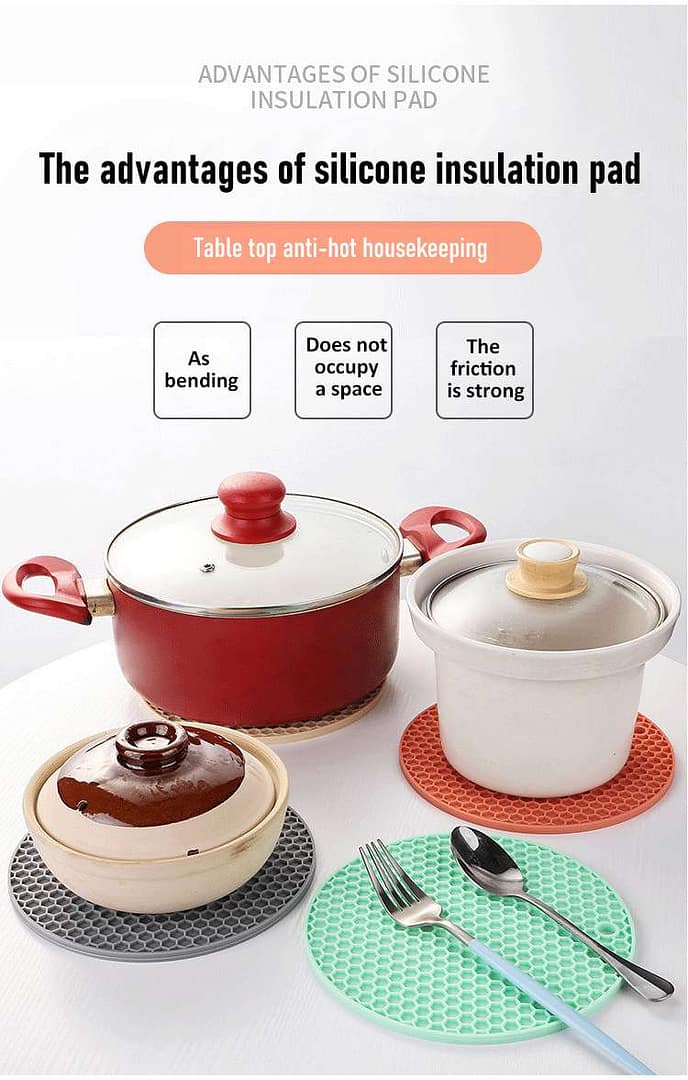 Silicone Mat Coaster (rubber coaster pads) 🧩 Free Samples By Mail ...