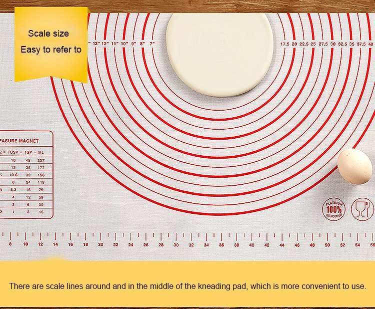 silicone dough mat (rubber pastry board) 🌊 Makes baking Delightful ...