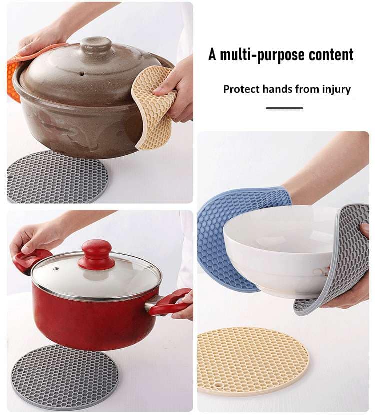 Silicone Mat Coaster (rubber coaster pads) 🧩 Free Samples By Mail ...